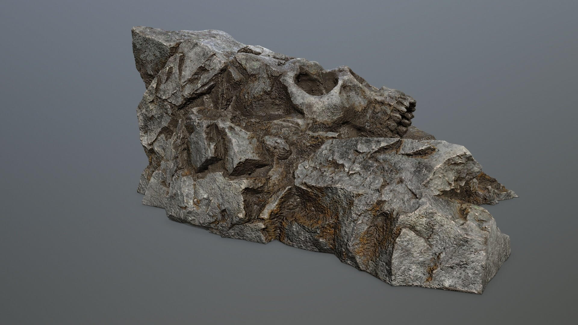 Skull Cave - 3D Model by Gizem Dilara Tek