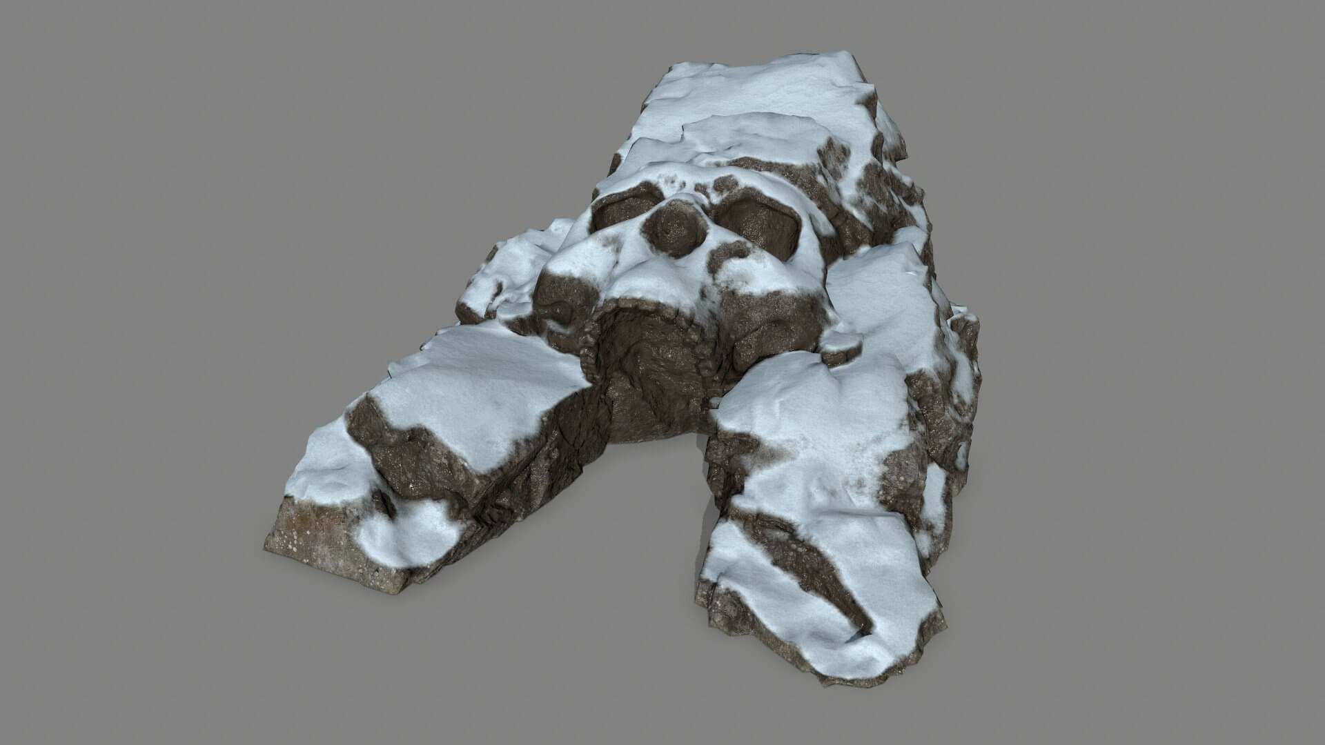 Skull Cave - 3D Model by Gizem Dilara Tek