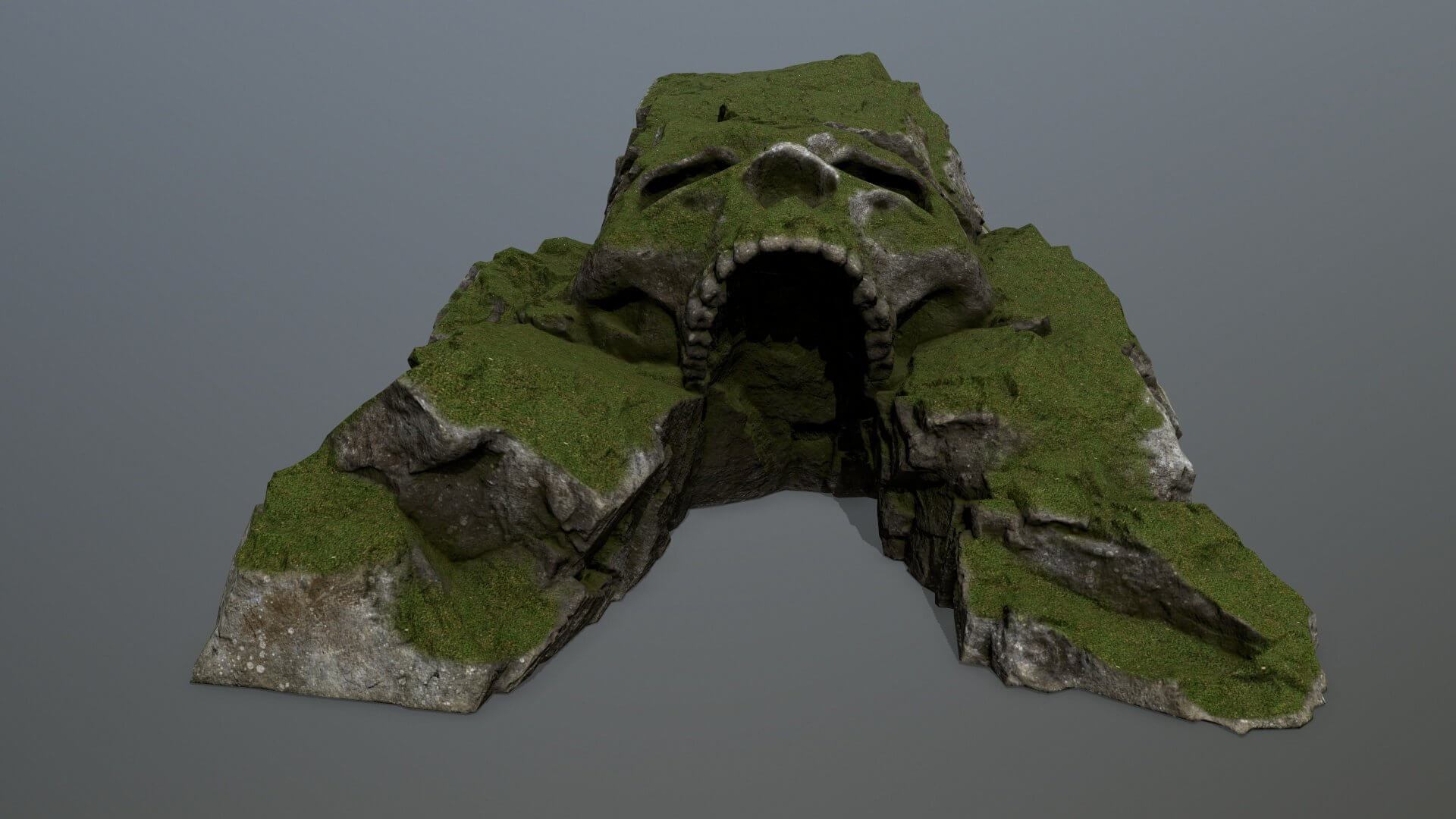 Skull Cave - 3D Model by Gizem Dilara Tek