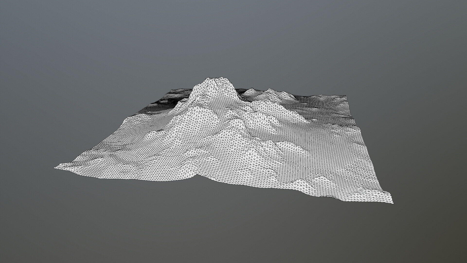 Snow Mountain - 3D Model by Gizem Dilara Tek