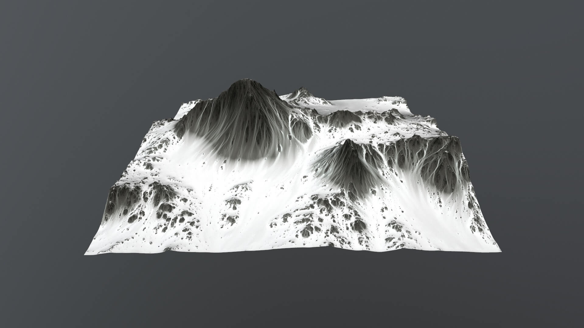 Snow Mountain - 3D Model by Gizem Dilara Tek