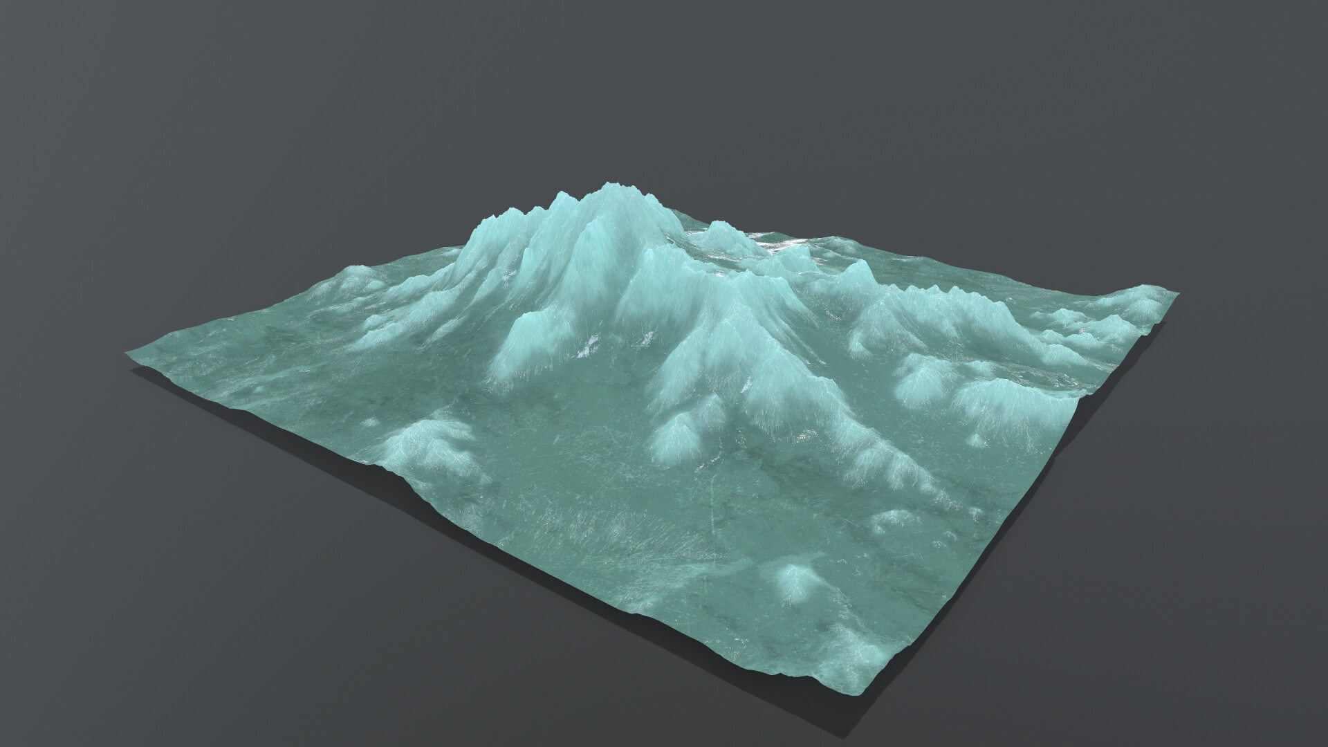 Snow Mountain - 3D Model by Gizem Dilara Tek