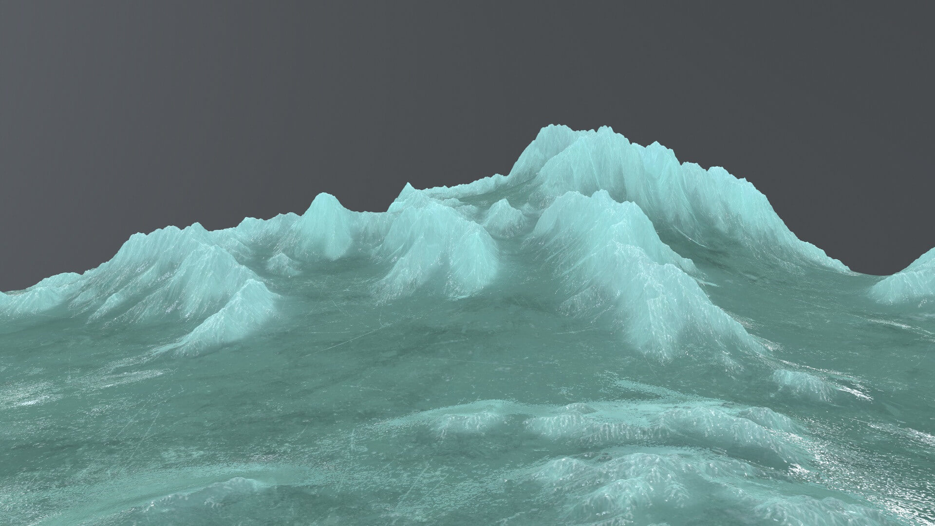 Snow Mountain - 3D Model by Gizem Dilara Tek
