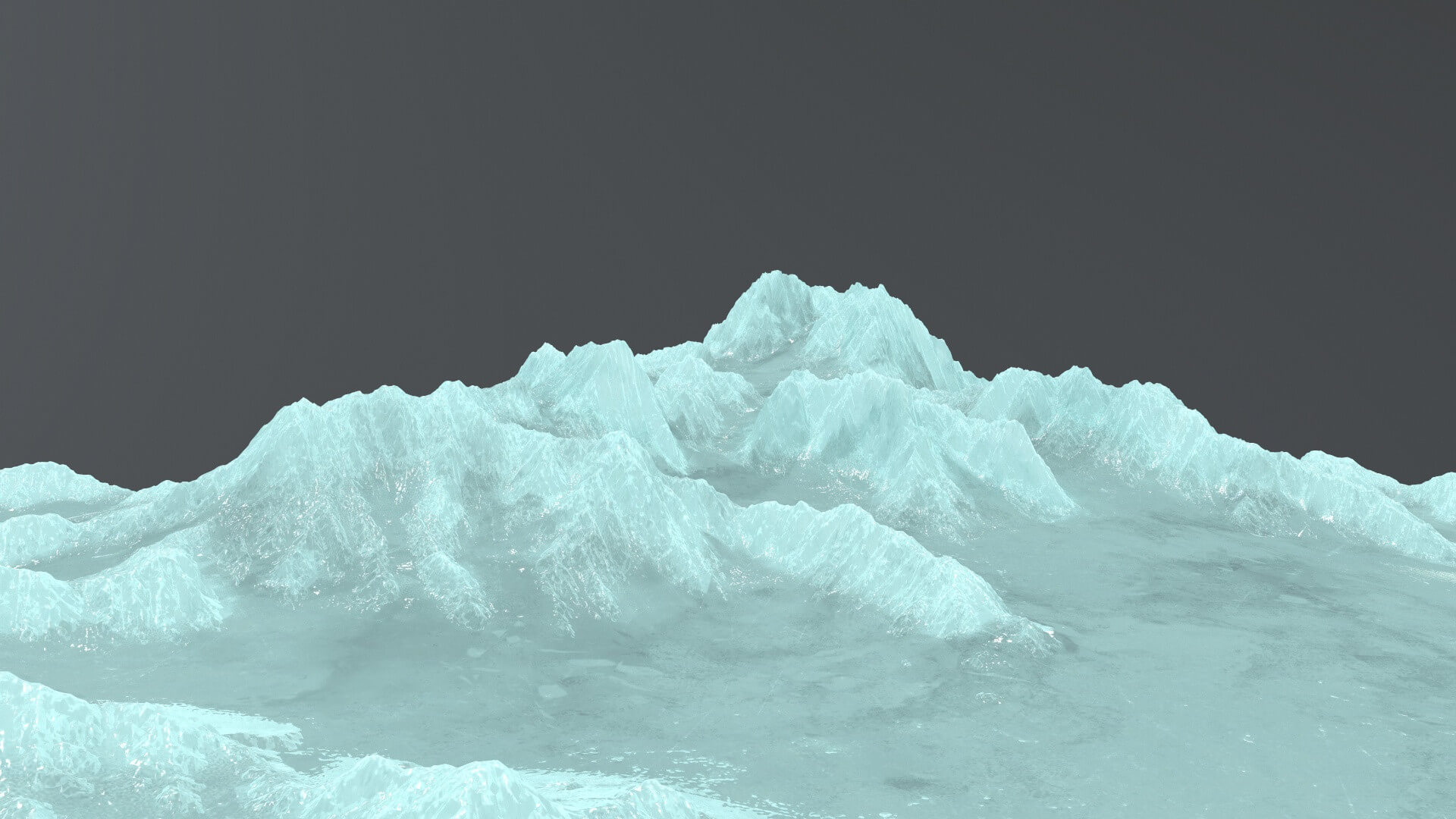 Snow Mountain - 3D Model by Gizem Dilara Tek