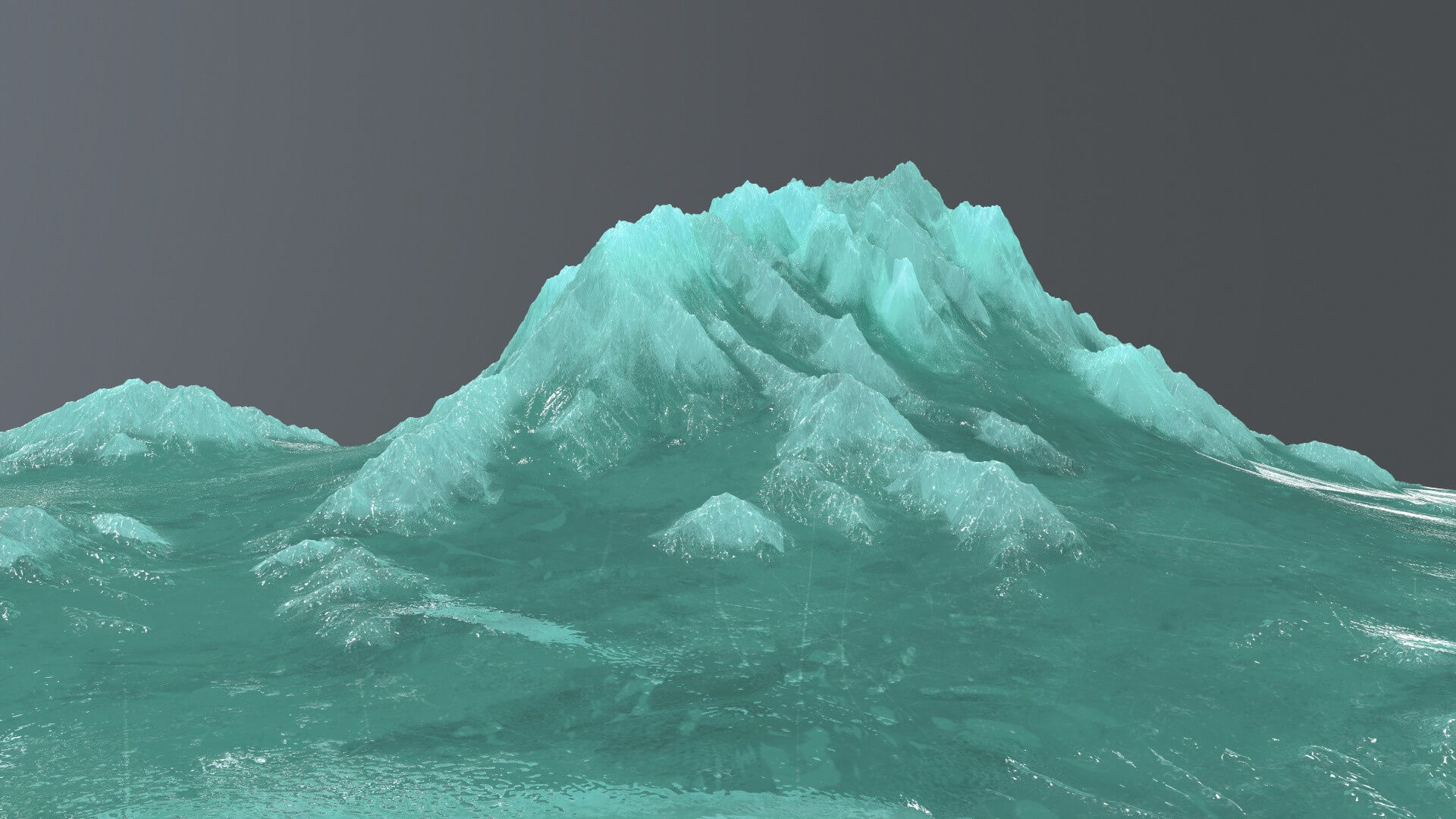 Snow Mountain - 3D Model by Gizem Dilara Tek