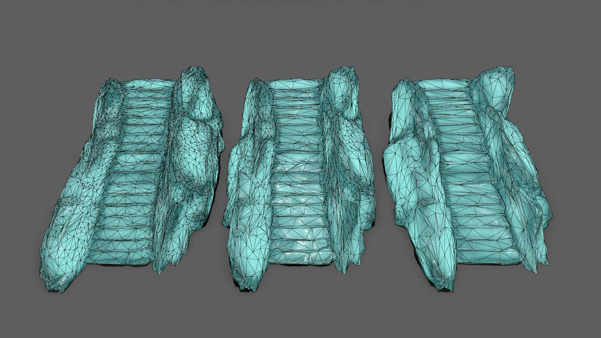 Stairs - 3D Model by Gizem Dilara Tek