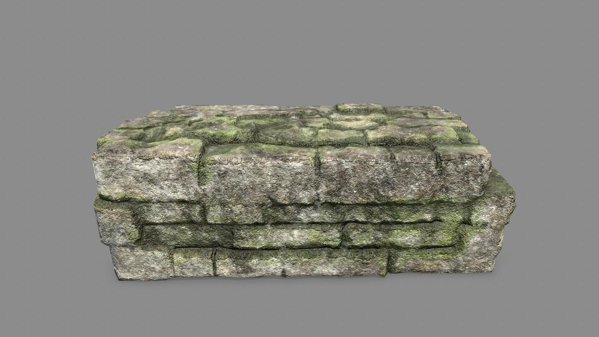 Stone Wall Set - 3D Model by Gizem Dilara Tek