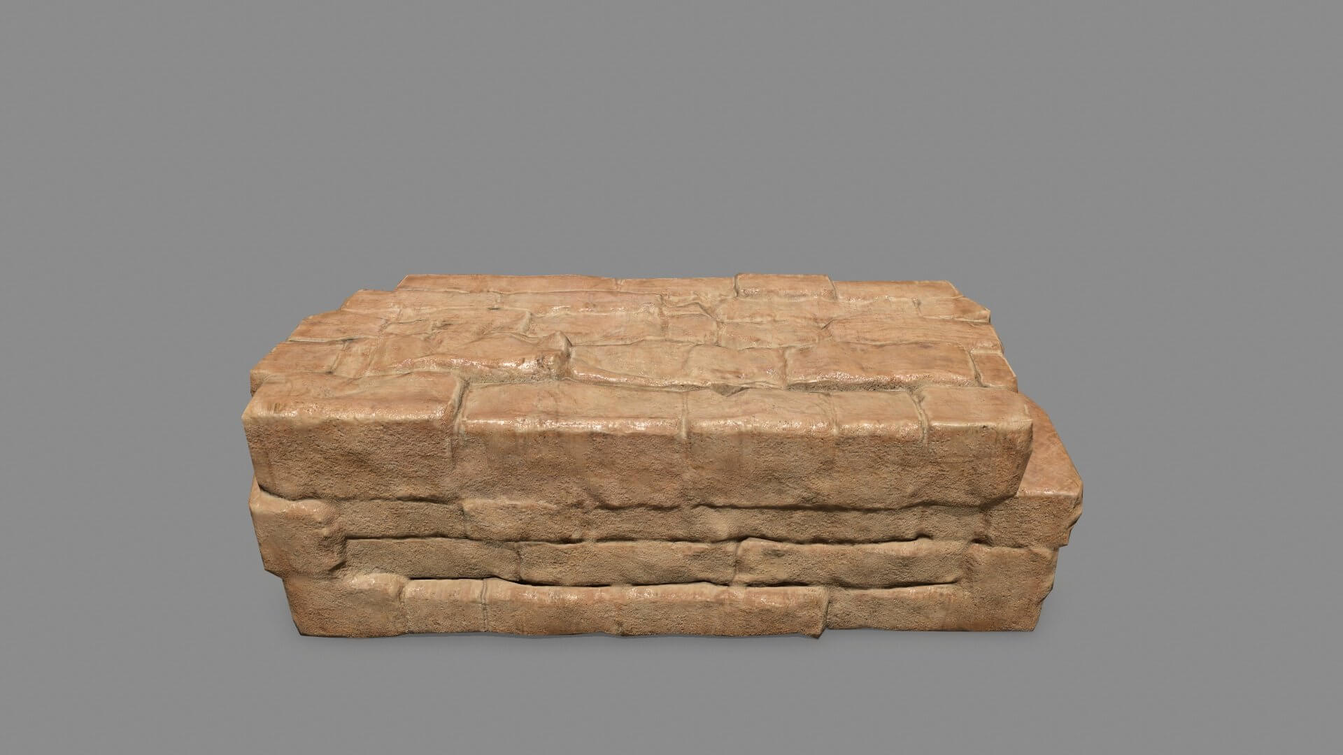 Stone Wall Set - 3D Model by Gizem Dilara Tek