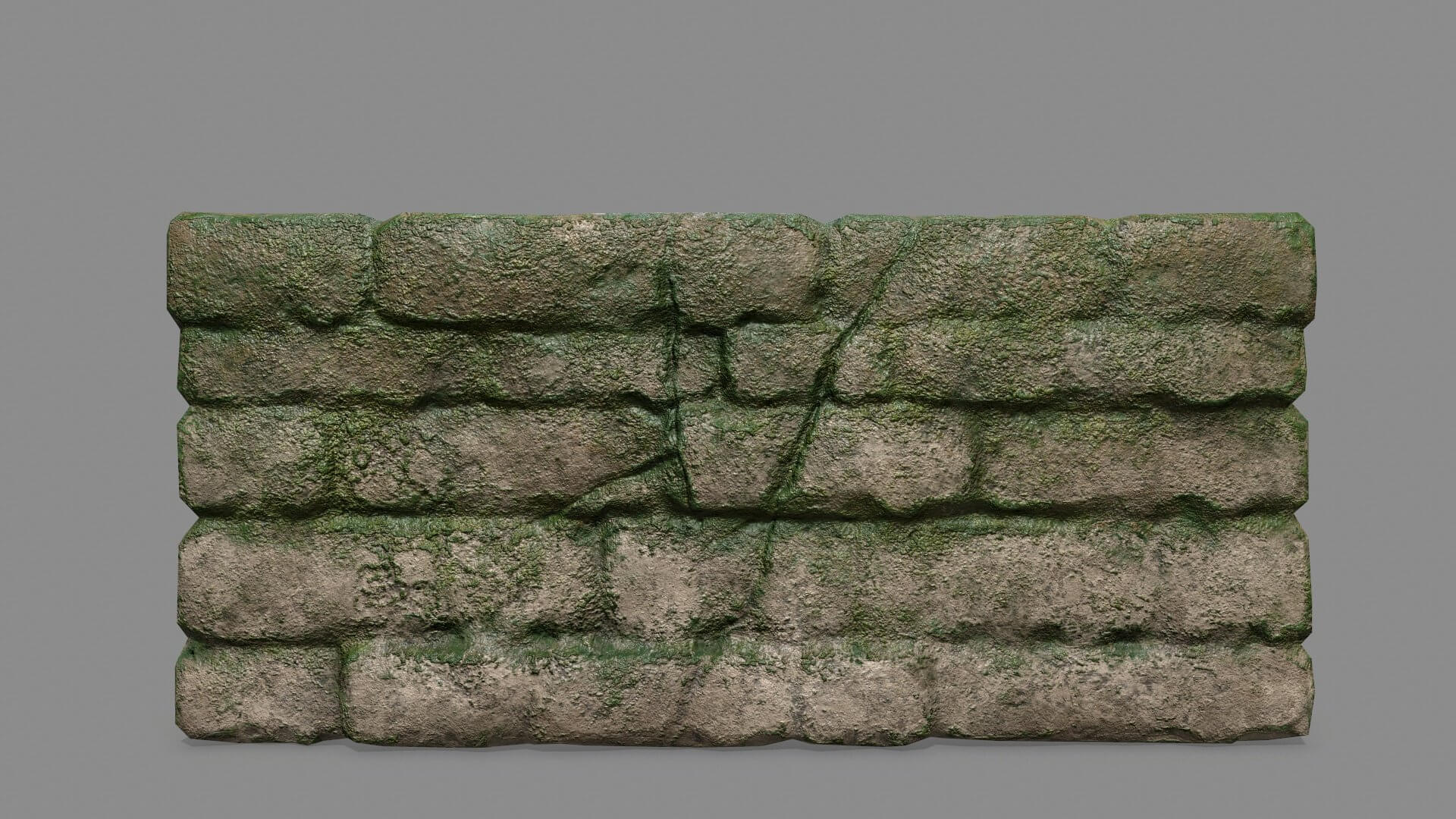 Stone Wall Set - 3D Model by Gizem Dilara Tek