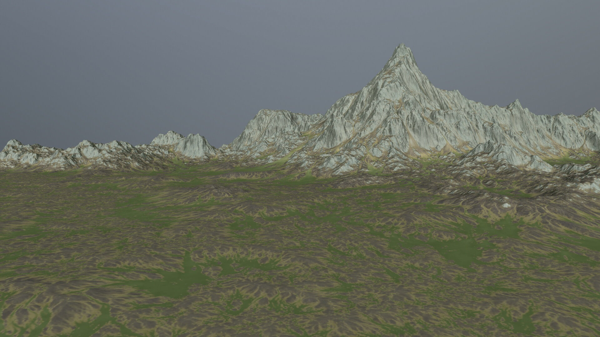 Terrain - 3D Model by Gizem Dilara Tek