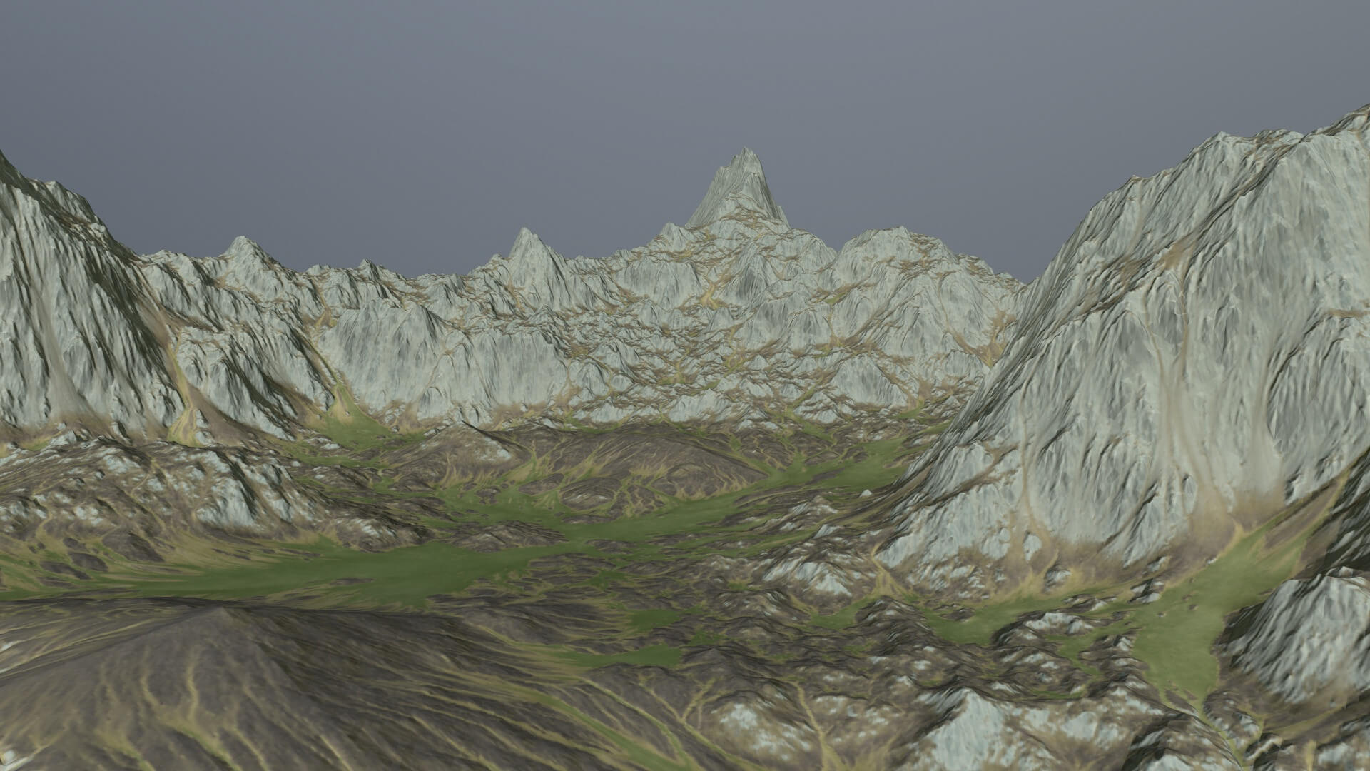 Terrain - 3D Model by Gizem Dilara Tek