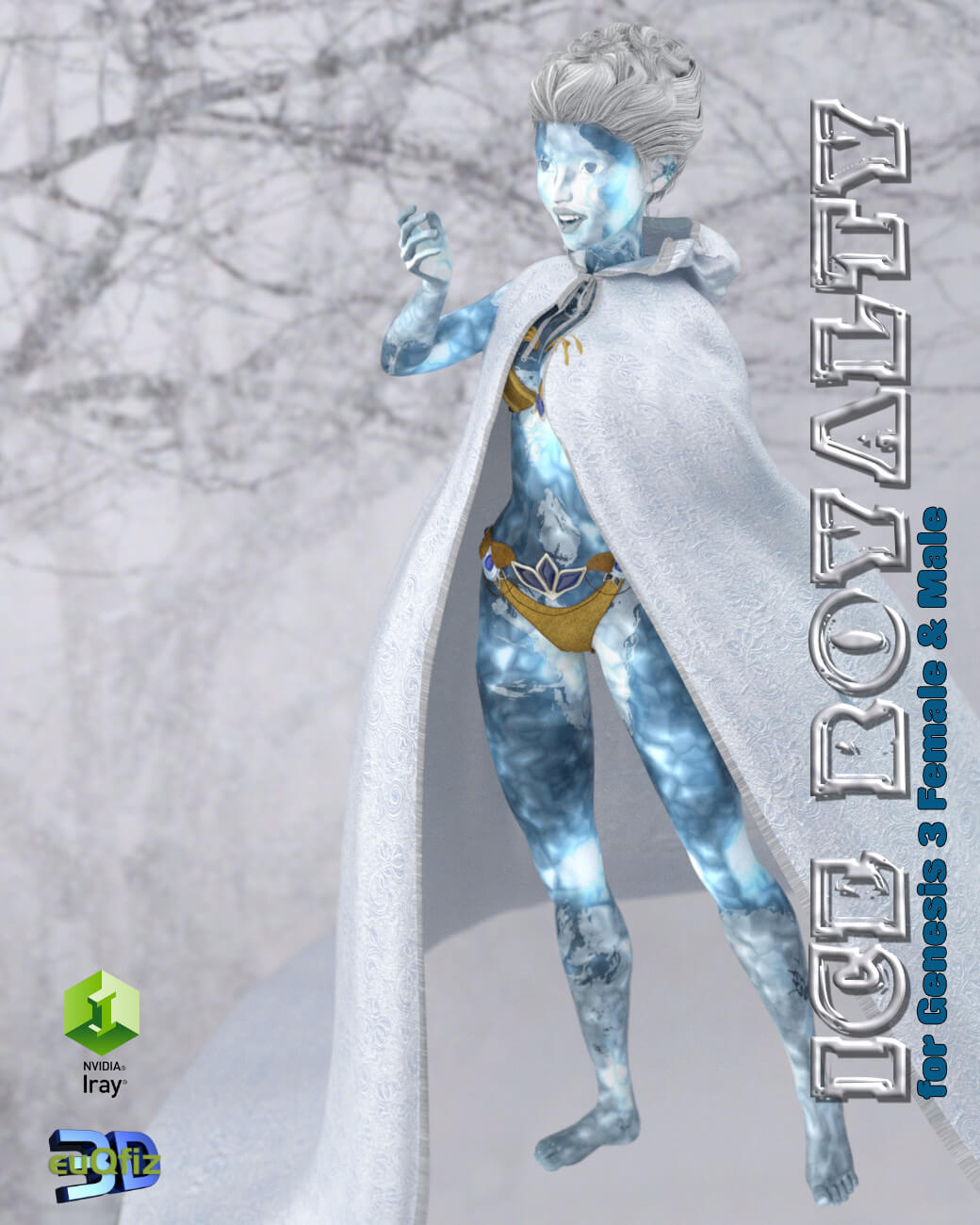 Ice Royalty Textures for Genesis 3 Male and Female - Daz Content by ...