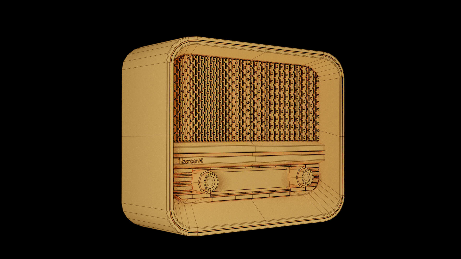 Nasreen Radio - Model XC by glasschakotra