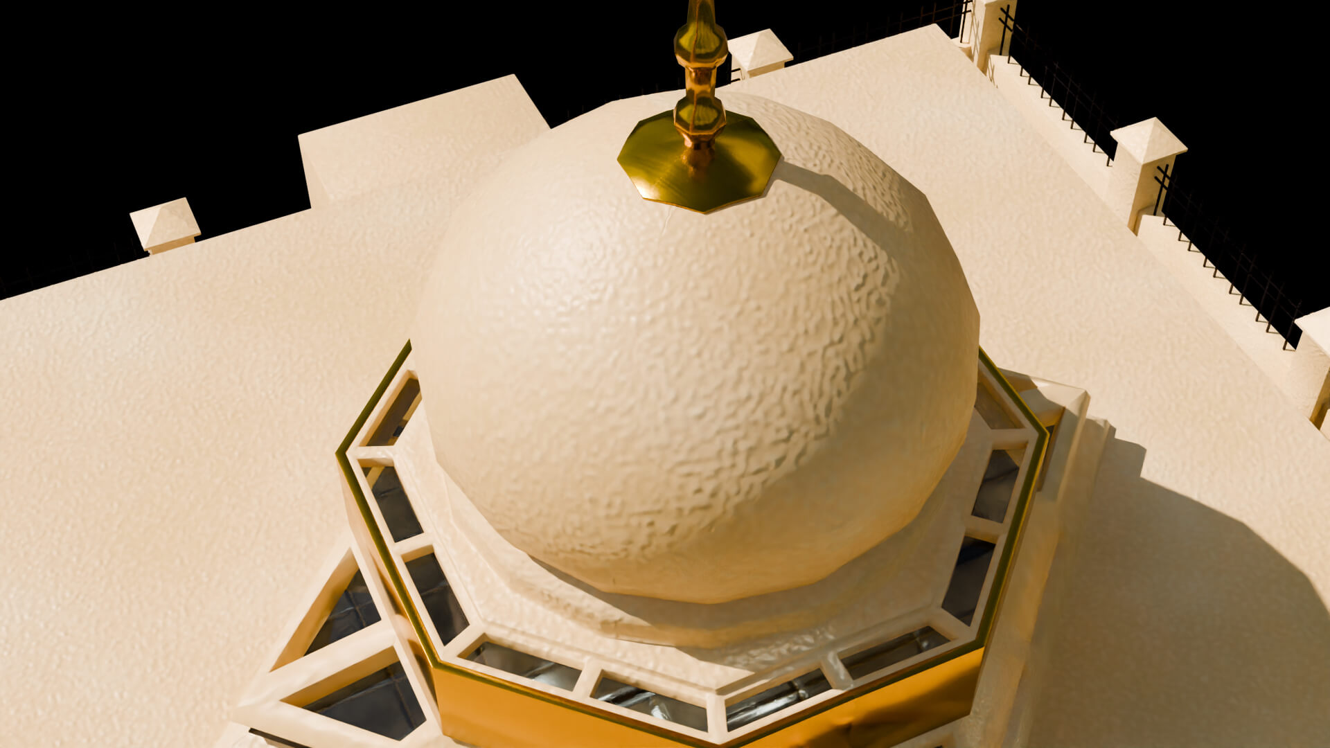 Sarwar Masjid 01 - 3D Model by glasschakotra