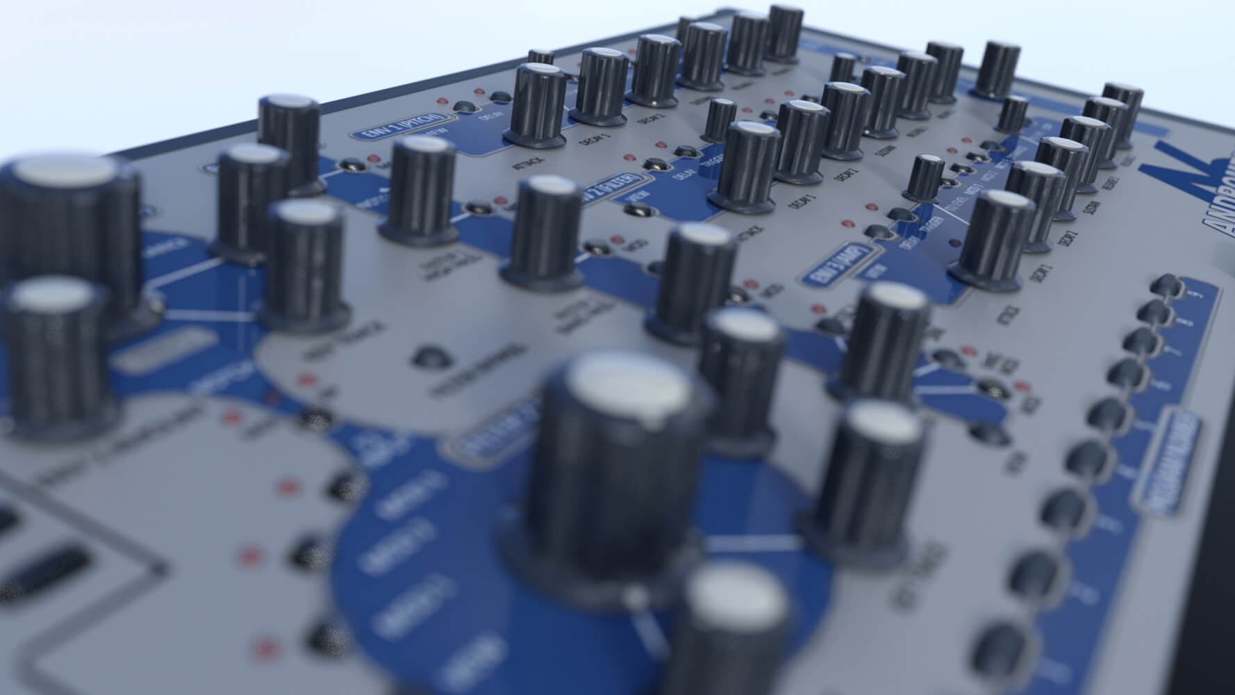 Alesis Andromeda A6 - 3D Model by GMArtworks