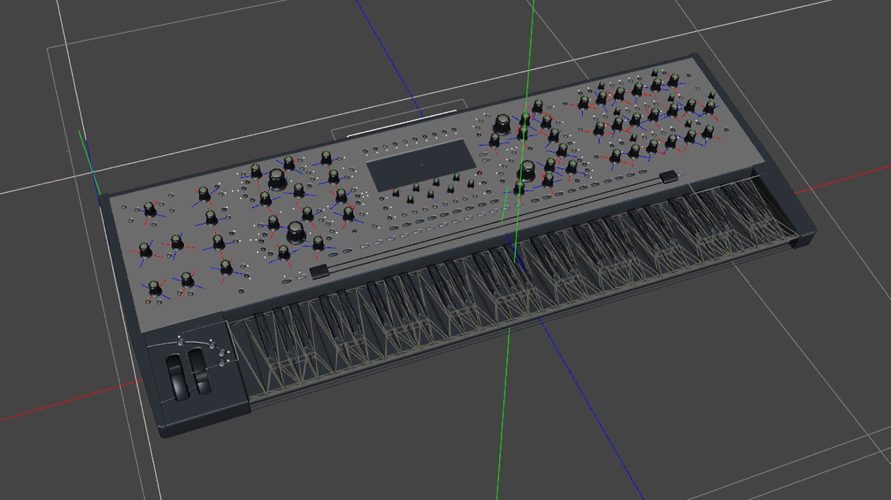 Alesis Andromeda A6 - 3D Model by GMArtworks