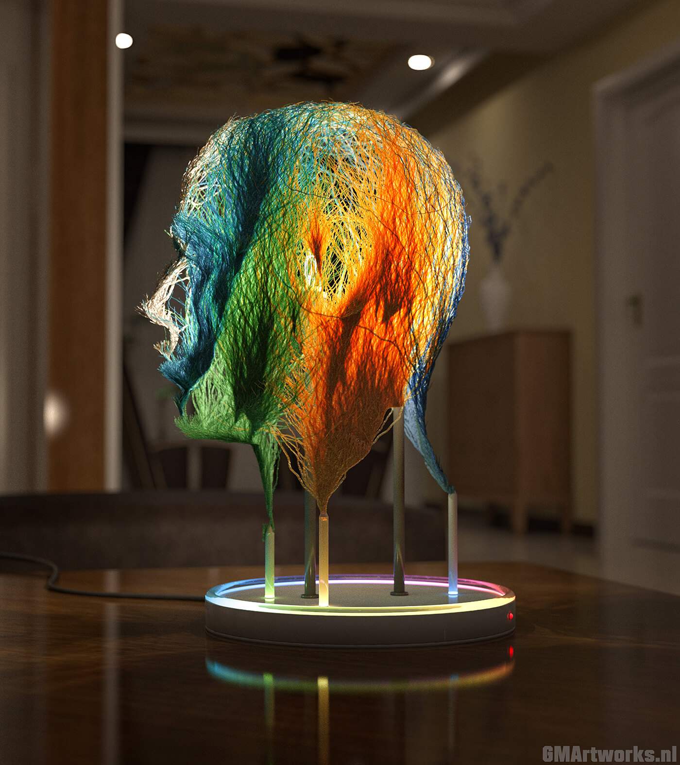 Art Decoration Maze of Thoughts (DAZ) - 3D Model by GMArtworks