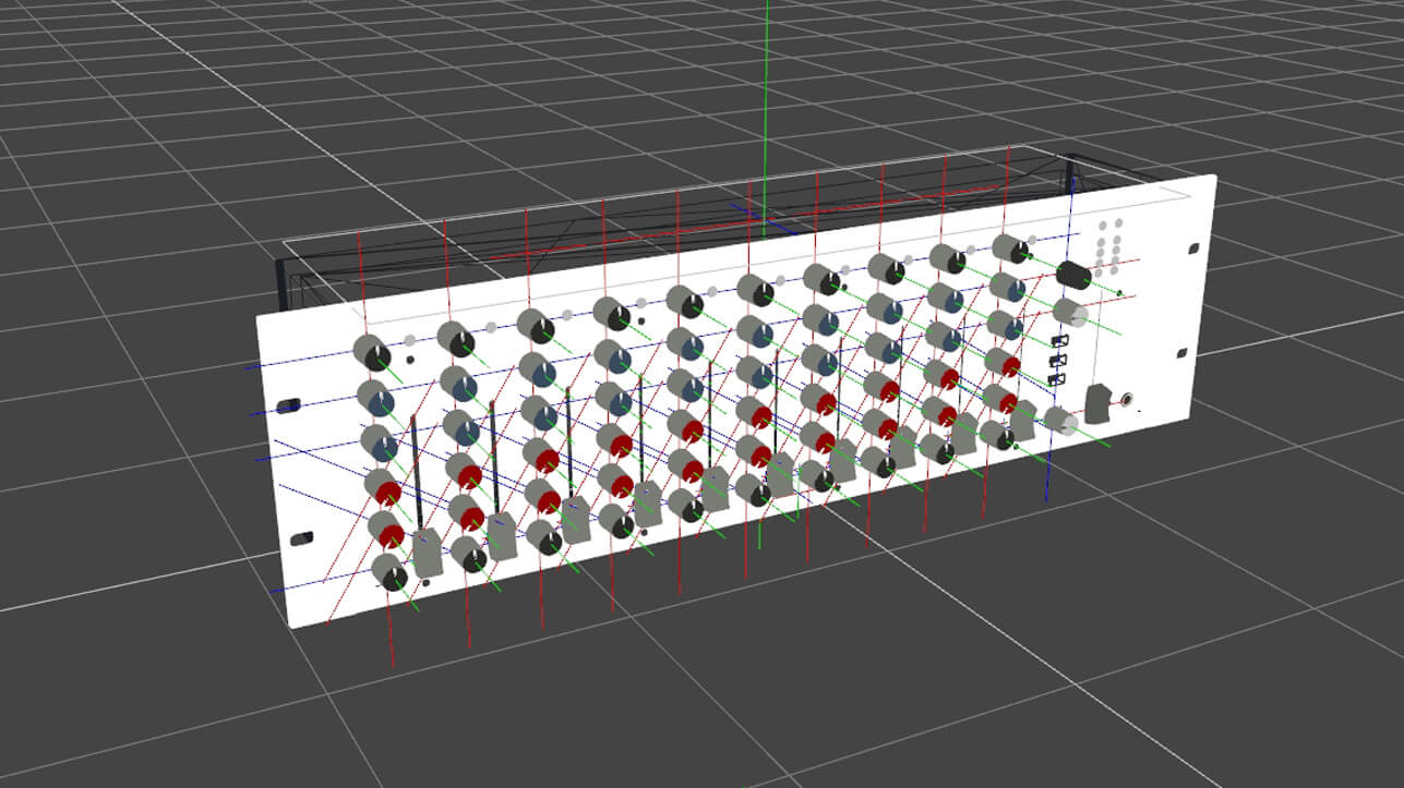 Behringer Eurorack Pro Rx1202Fx - 3D Model by GMArtworks