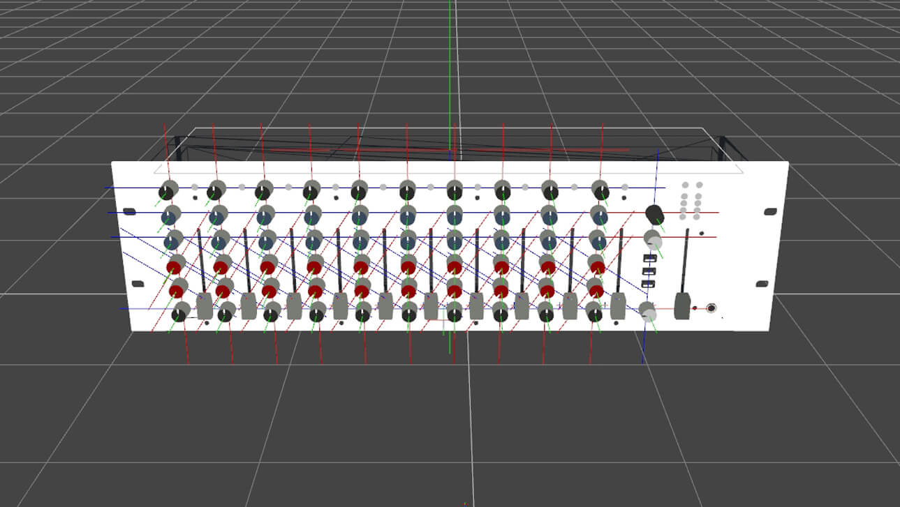 Behringer Eurorack Pro Rx1202Fx - 3D Model by GMArtworks
