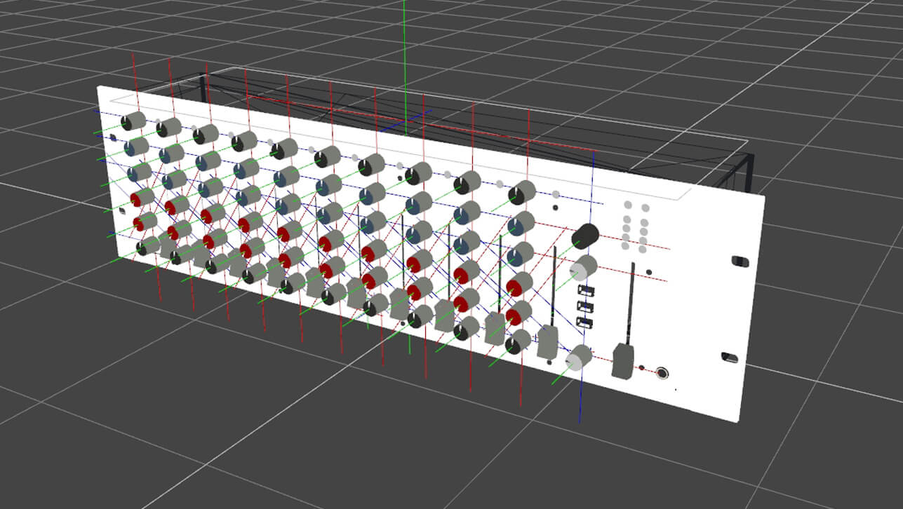 Behringer Eurorack Pro Rx1202Fx - 3D Model by GMArtworks