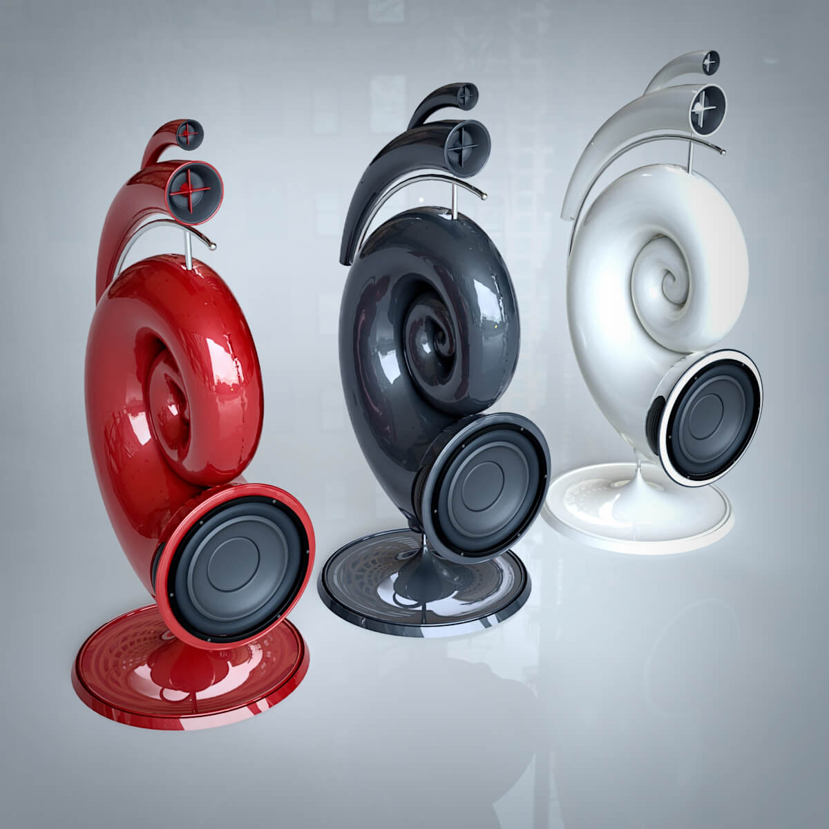 Conch Shell Speaker - Daz Content by GMArtworks