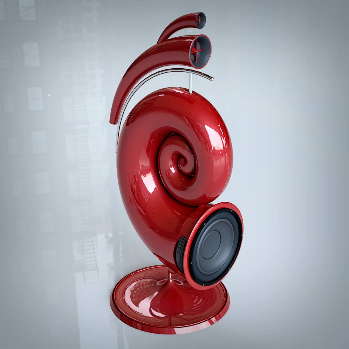 Conch Shell Speaker - Daz Content by GMArtworks