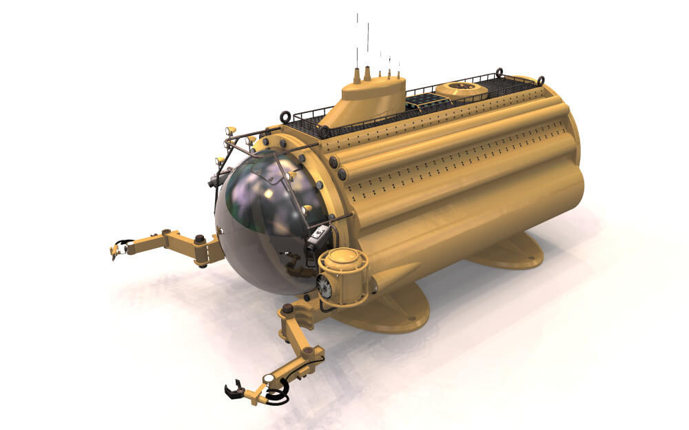 Deep Sea Explorer (Bryce 7 Model) - 3D Model by GMArtworks