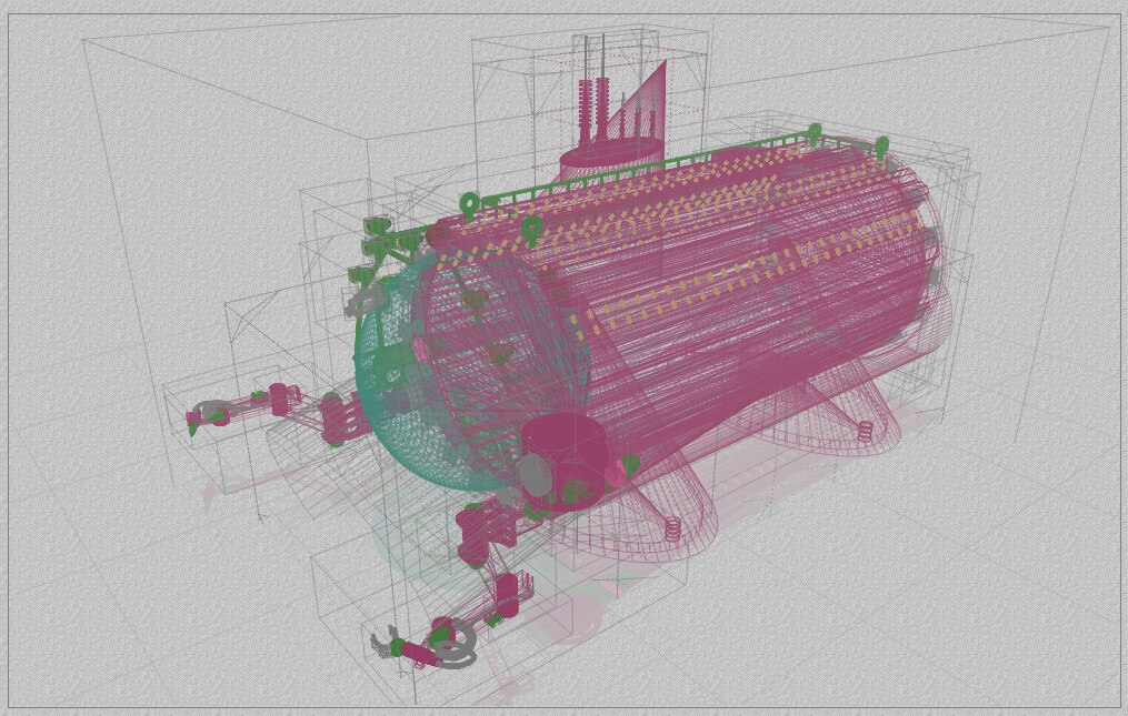Deep Sea Explorer (Bryce 7 Model) - 3D Model by GMArtworks