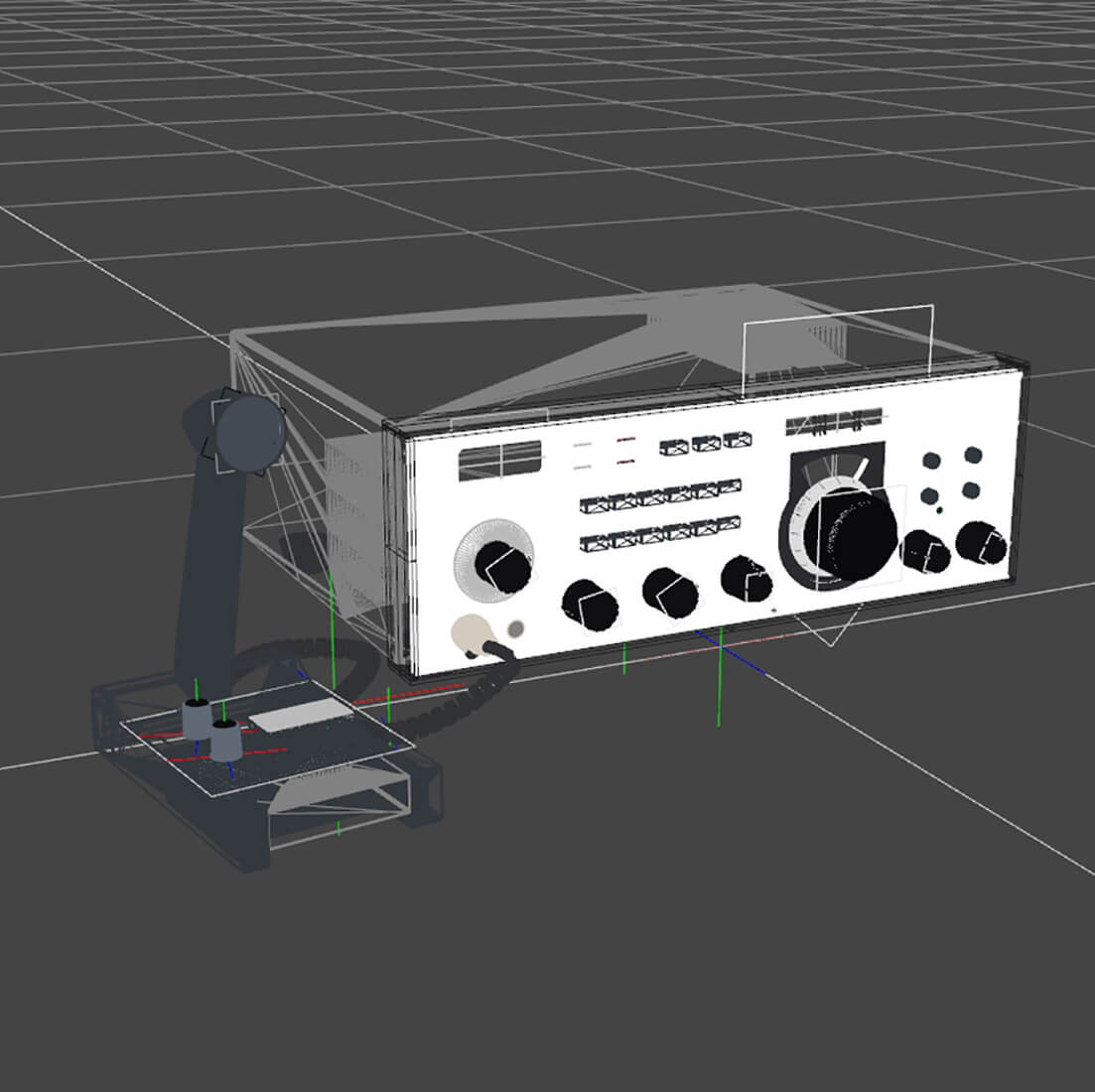 Drake R7 CB-Ham Radio Daz Content by GMArtworks