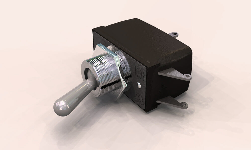 Electro Switch (Bryce 7 Model) - 3D Model by GMArtworks