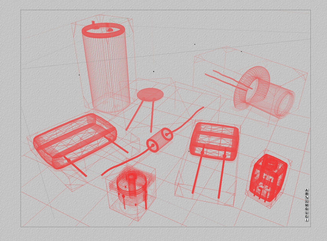 Electronic Capacitor (Bryce 7 Model) - 3D Model by GMArtworks