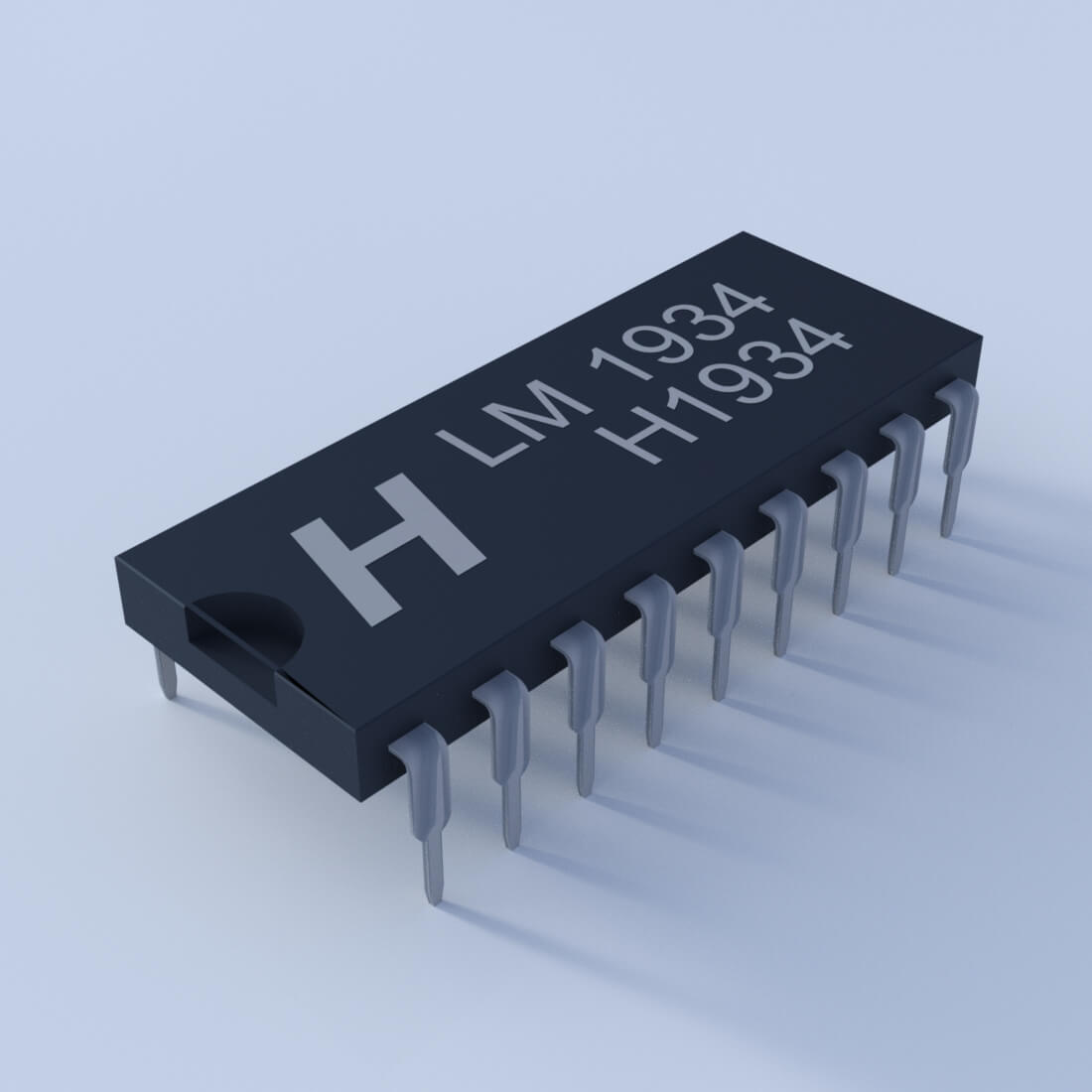 Electronic Components - 3D Model by GMArtworks