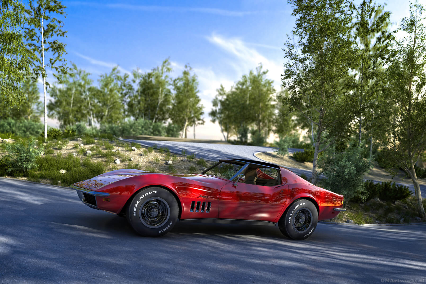 C3 Corvette Wallpaper Chevy