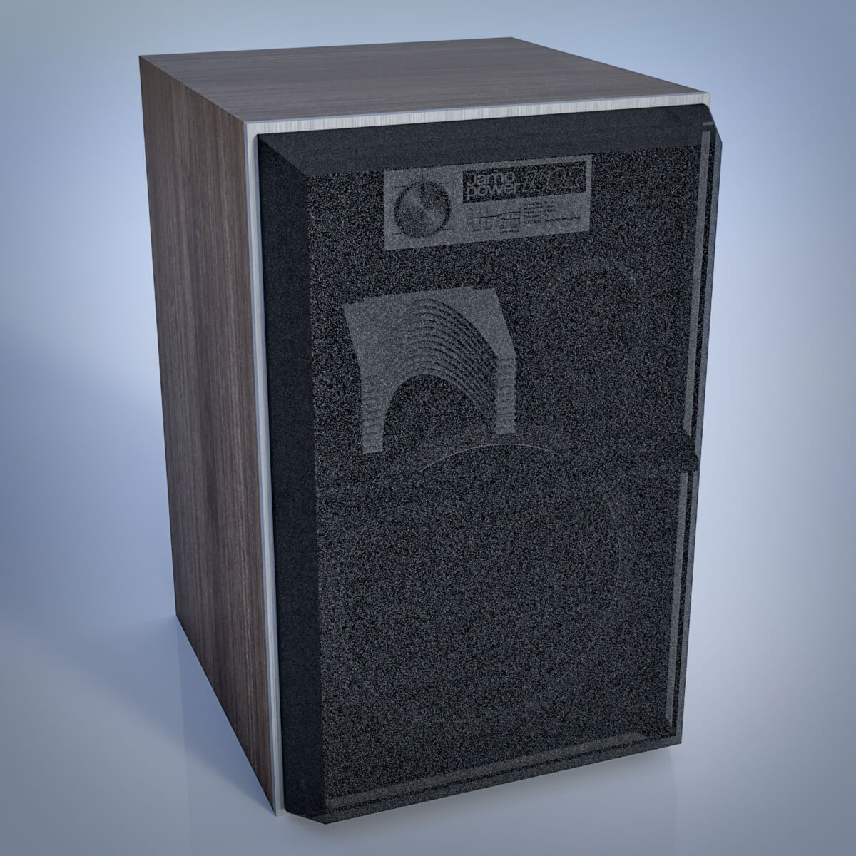 Jamo Power 160R Speakers 3D Render, Digital Art by GMArtworks
