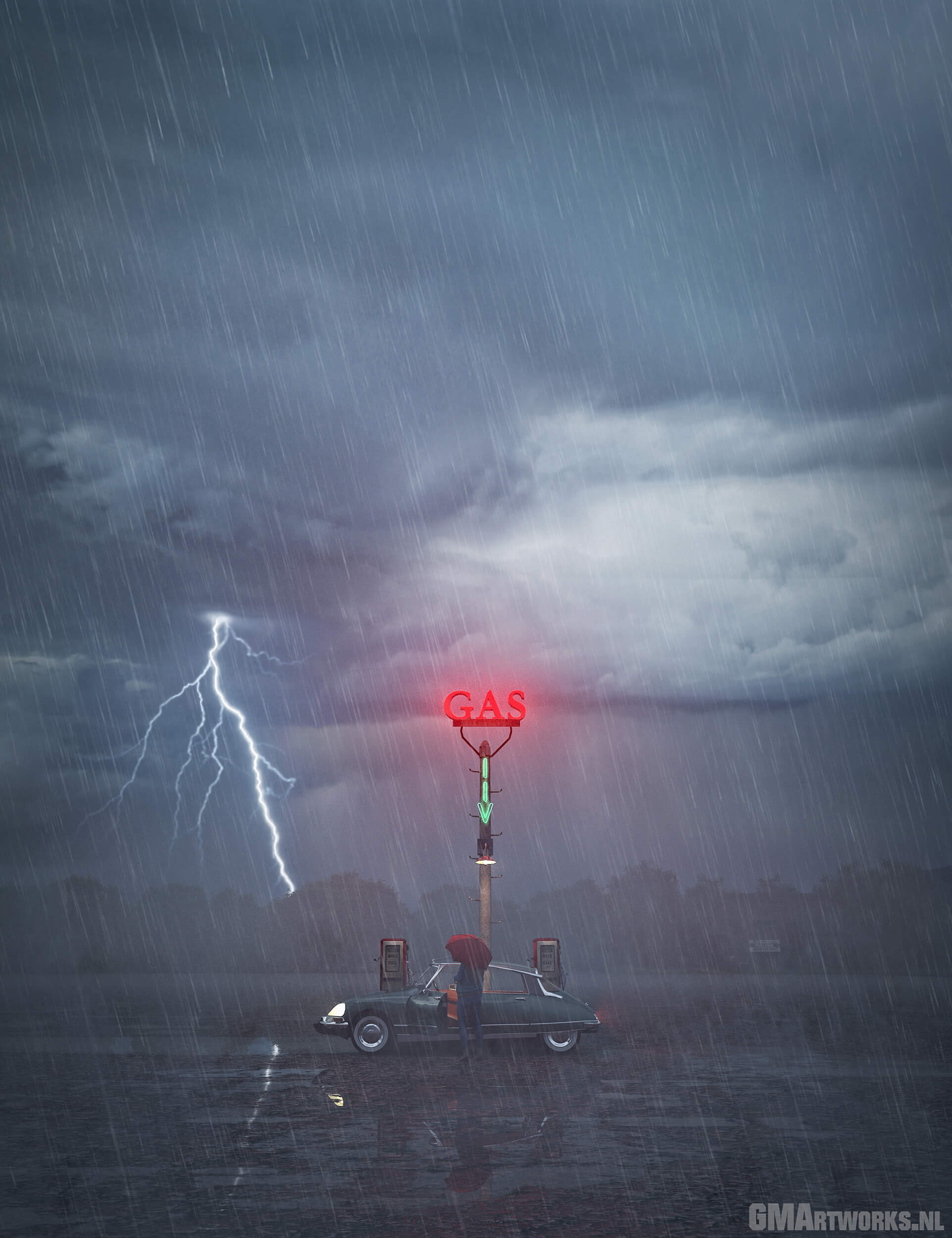 Journey 3D Render, Digital Art by GMArtworks