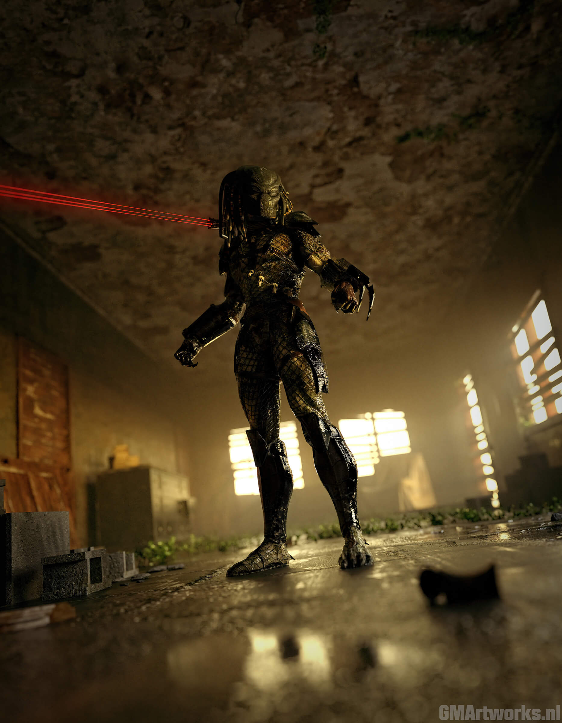 The Predator 3D Render | RenderHub Gallery