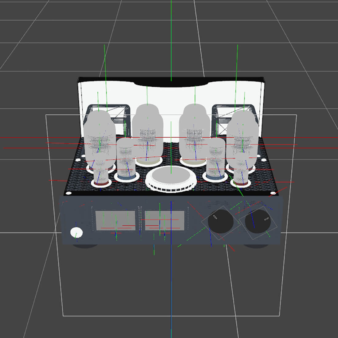 GM Audio Class a Home Valve Amplifier - Daz Content by GMArtworks