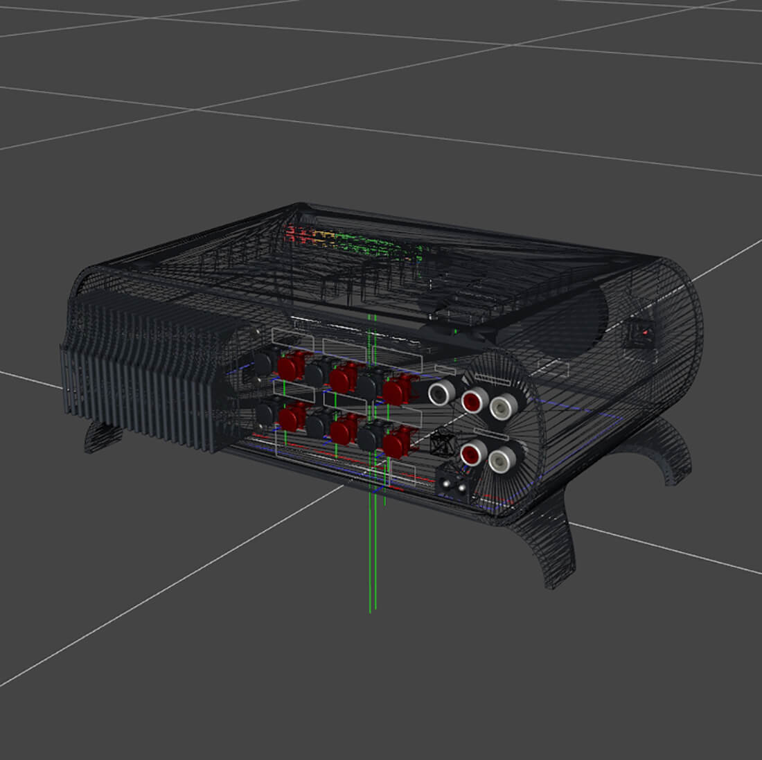 GM Home Mini-Amplifier 3D Model by GMArtworks
