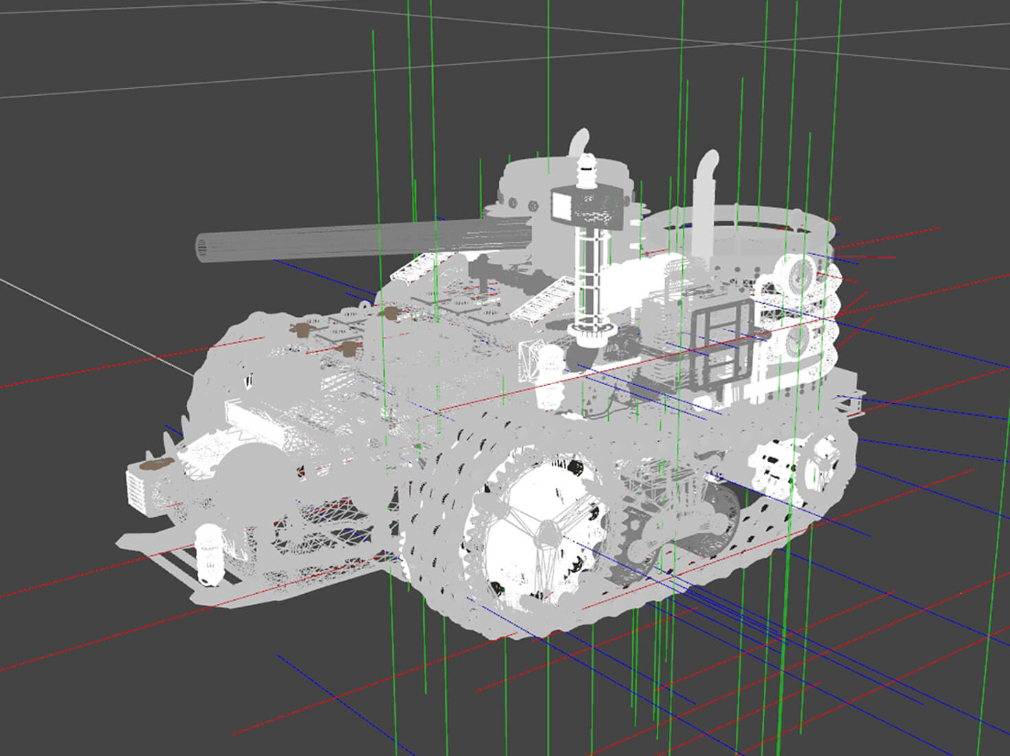 GM T-70 Steampunk Tank 3D Model by GMArtworks