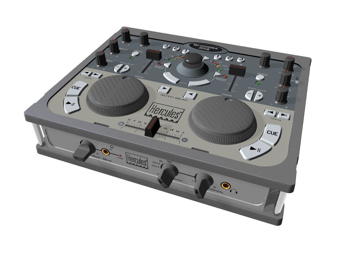 Hercules MK2 DJ Console (Bryce 7) - 3D Model by GMArtworks