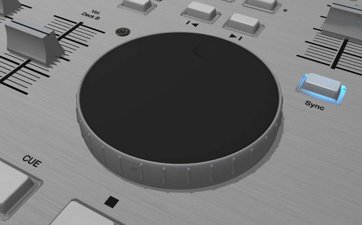 Hercules Rmx DJ Controler (Bryce 7 Model) - 3D Model by GMArtworks