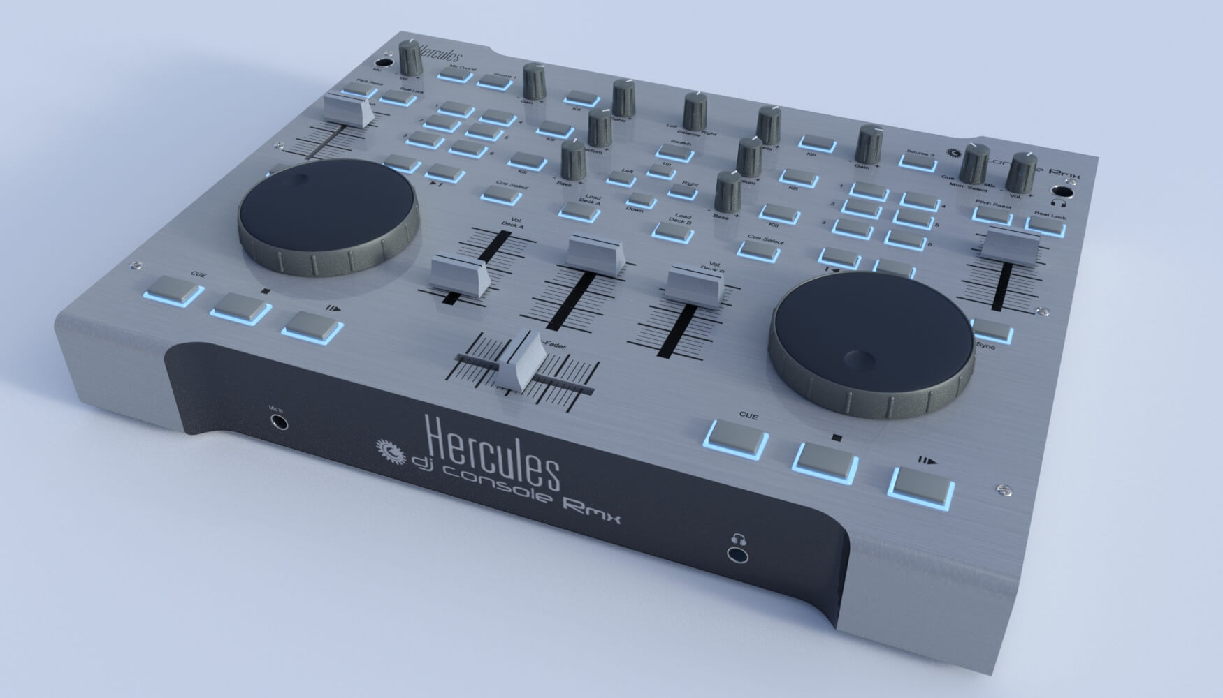 Hercules RMX DJ Controller - 3D Model by GMArtworks
