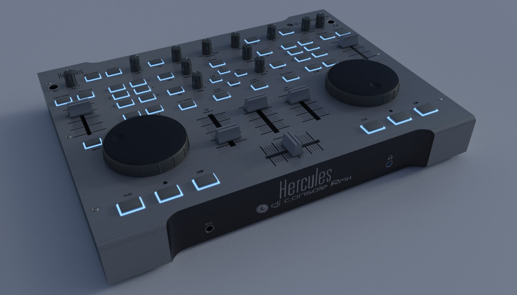 Hercules RMX DJ Controller - 3D Model by GMArtworks