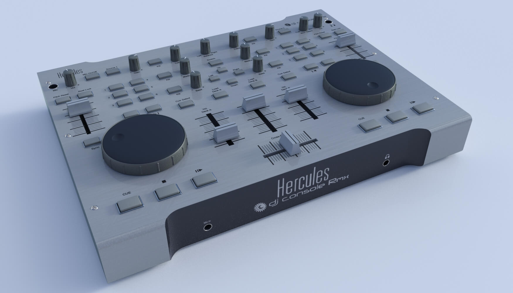 Hercules RMX DJ Controller - 3D Model by GMArtworks
