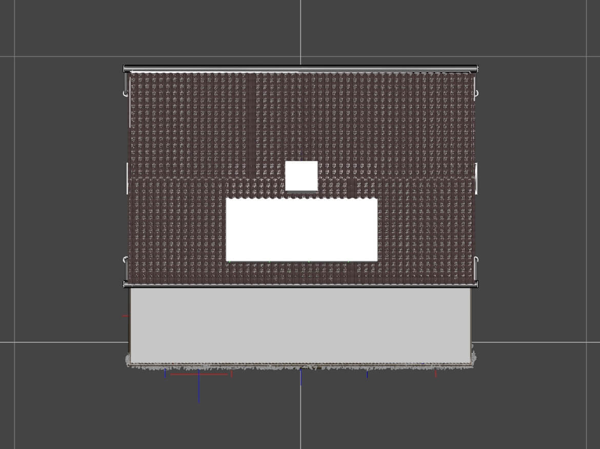 House With Front Porch - 3D Model by GMArtworks