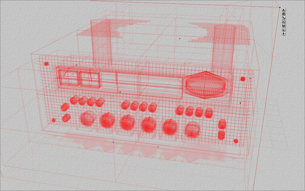 Marantz Receiver 2270 (Bryce 7 Model) - 3D Model by GMArtworks