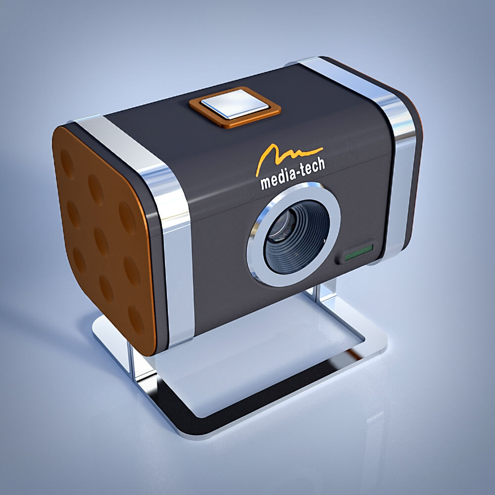 Media-Tech Mt-4003 Chepre Webcam 3D Model by GMArtworks
