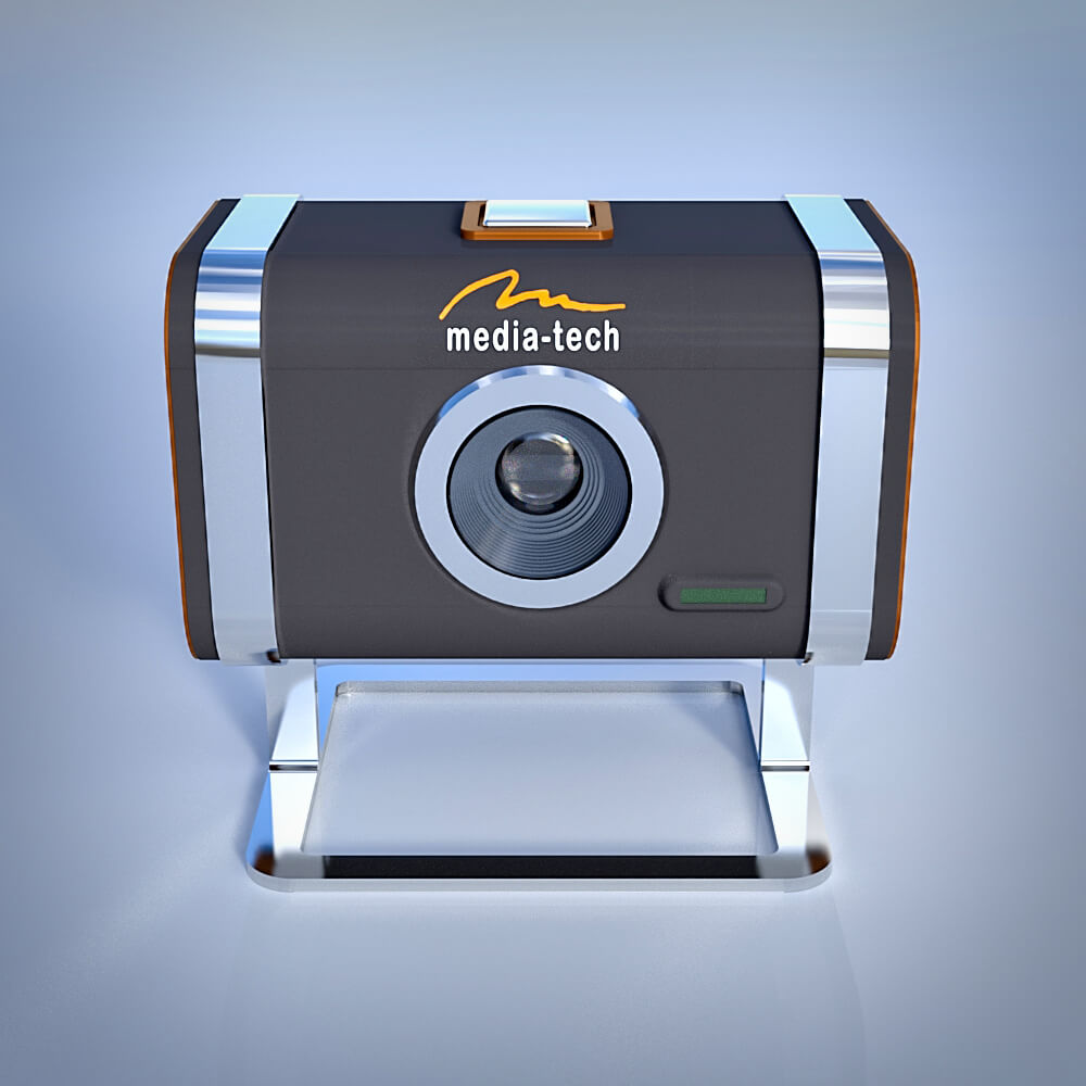 Media-Tech Mt-4003 Chepre Webcam 3D Model by GMArtworks