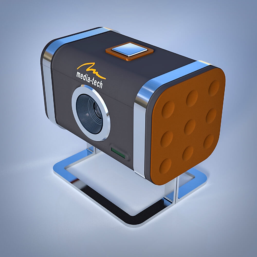 Media-Tech Mt-4003 Chepre Webcam 3D Model by GMArtworks