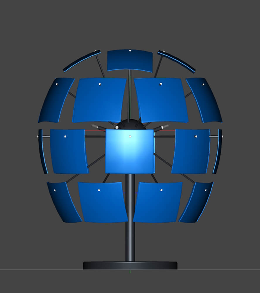 Modern Table Lamp - 3D Model by GMArtworks